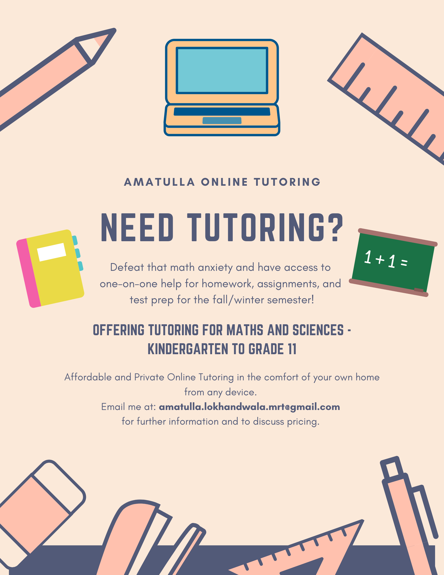 Amatulla Online Tutoring | Amatulla Panwala